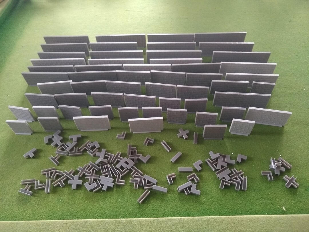 Board Game Room Walls - 460 Cm of Walls in Various Lengths for Games ...