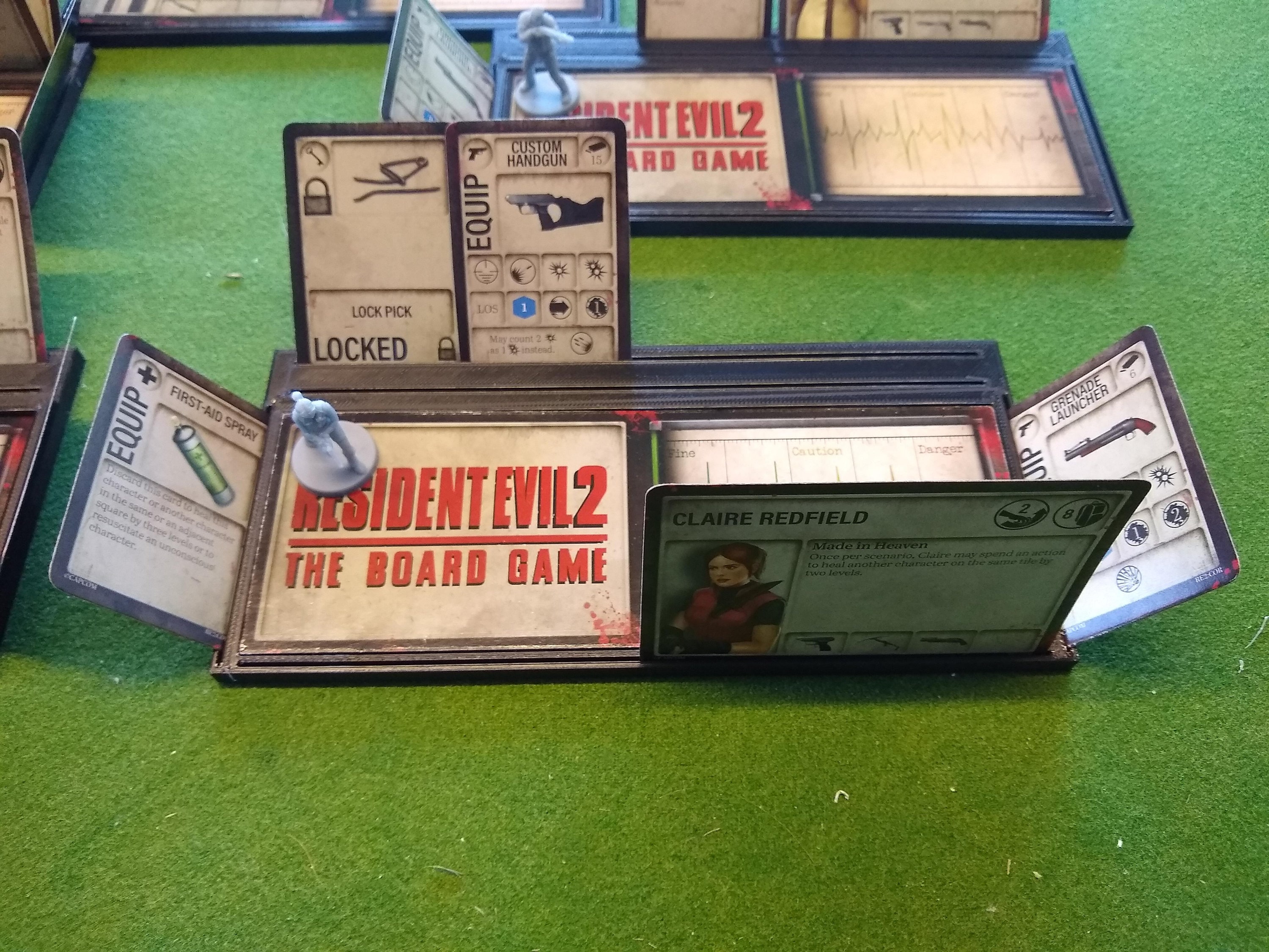 Character Board Resident Evil 2: the Board Game - Etsy