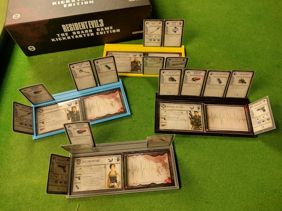 Character Board Resident Evil 3: the Board Game | Etsy