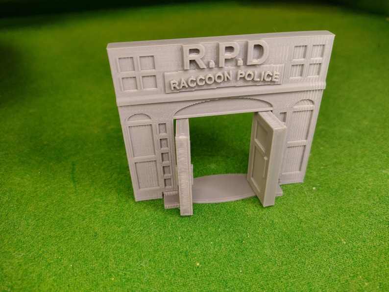 Resident Evil 2 and 3 Board Game RPD Double Door Upgrade - 1 X ...