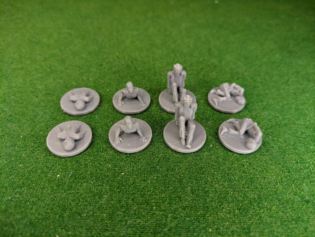 Corpse Tokens - Resident Evil Board Game RE - Etsy