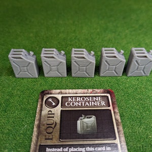 5x Kerosene Containers - Resident Evil Board Game RE - Etsy