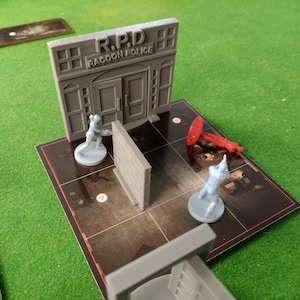 Resident Evil 2 and 3 Board Game RPD Double Door Upgrade - 1 X ...
