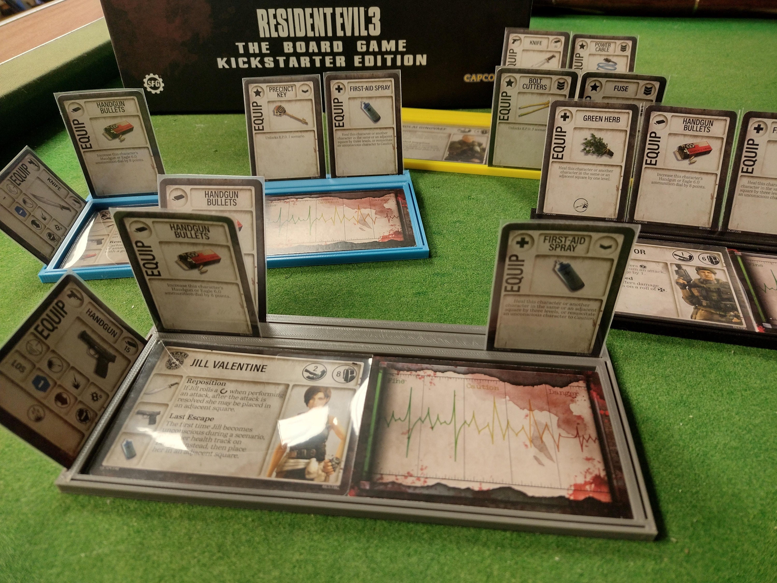 Character Board - Resident Evil 3: the Board Game - Etsy