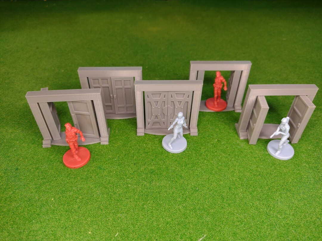 Resident Evil Board Game Double Door Upgrade - House/mansion Style - 5 ...