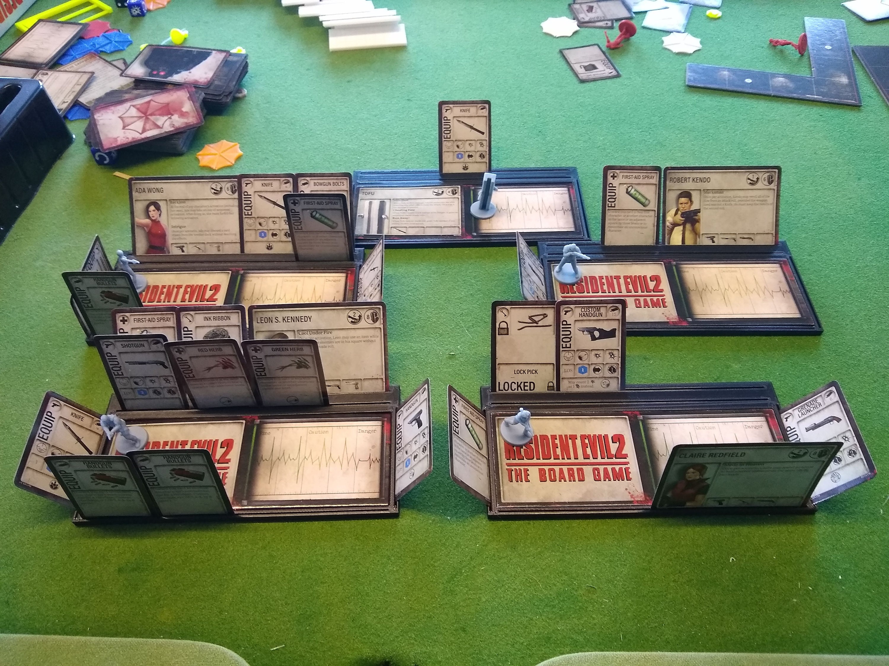 Character Board Resident Evil 2: the Board Game - Etsy
