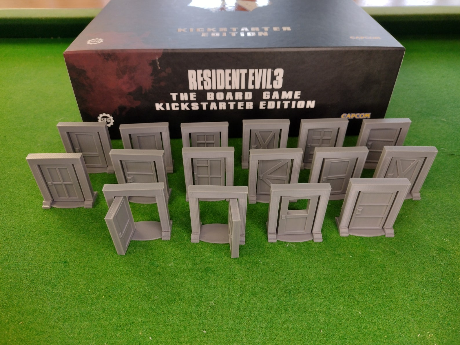 RE3 Board Game Door Upgrade - House/mansion Style - 16 Board Game Doors ...
