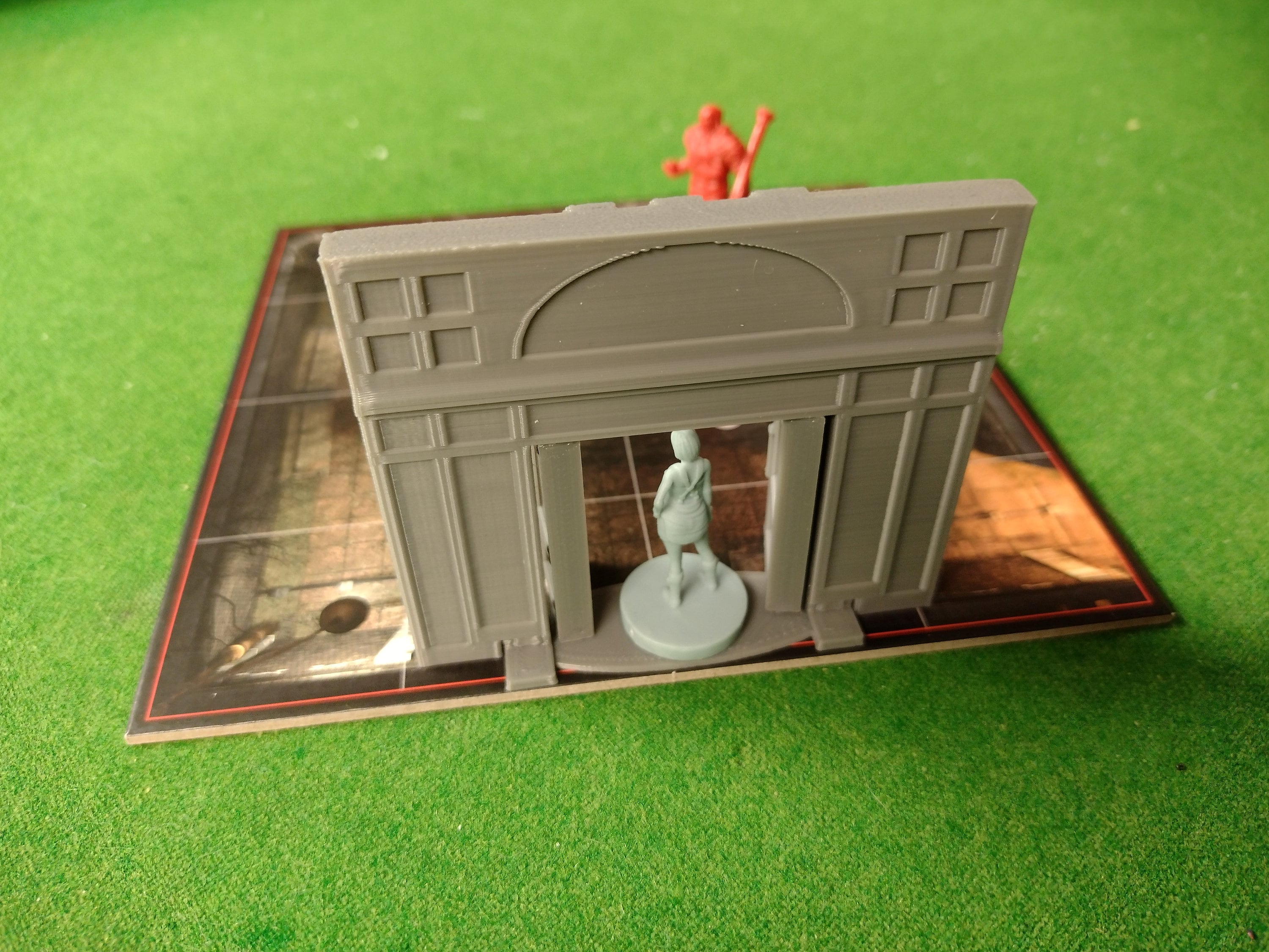 Resident Evil 2 and 3 Board Game RPD Double Door Upgrade - 1 X ...