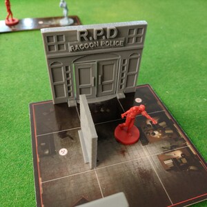 Resident Evil 2 and 3 Board Game RPD Double Door Upgrade - 1 X ...