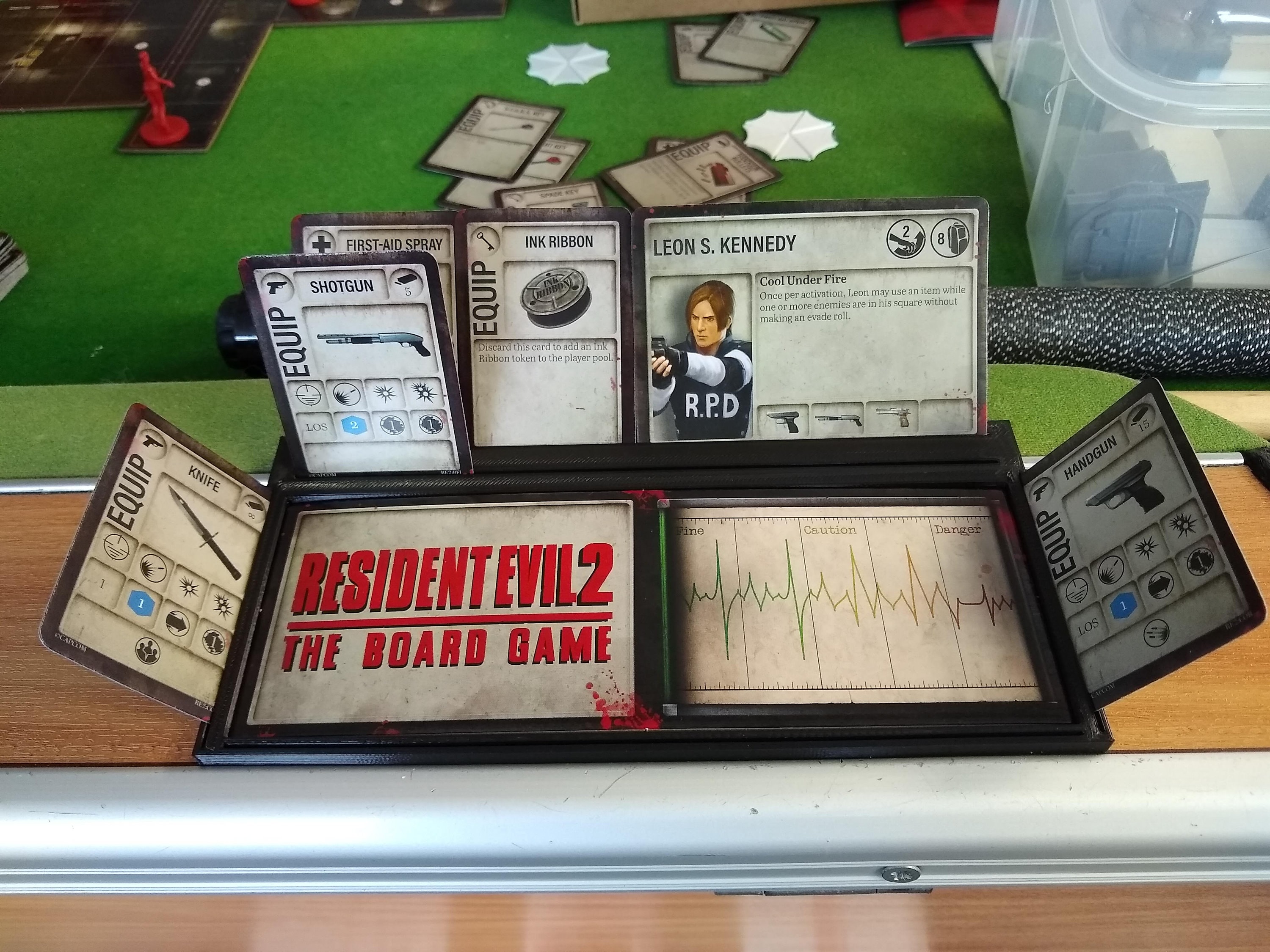 Character Board Resident Evil 2: the Board Game - Etsy