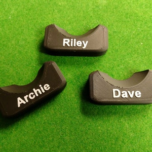 Pool/snooker Ball Marker - Personalised With Your Own Name. Snooker or ...