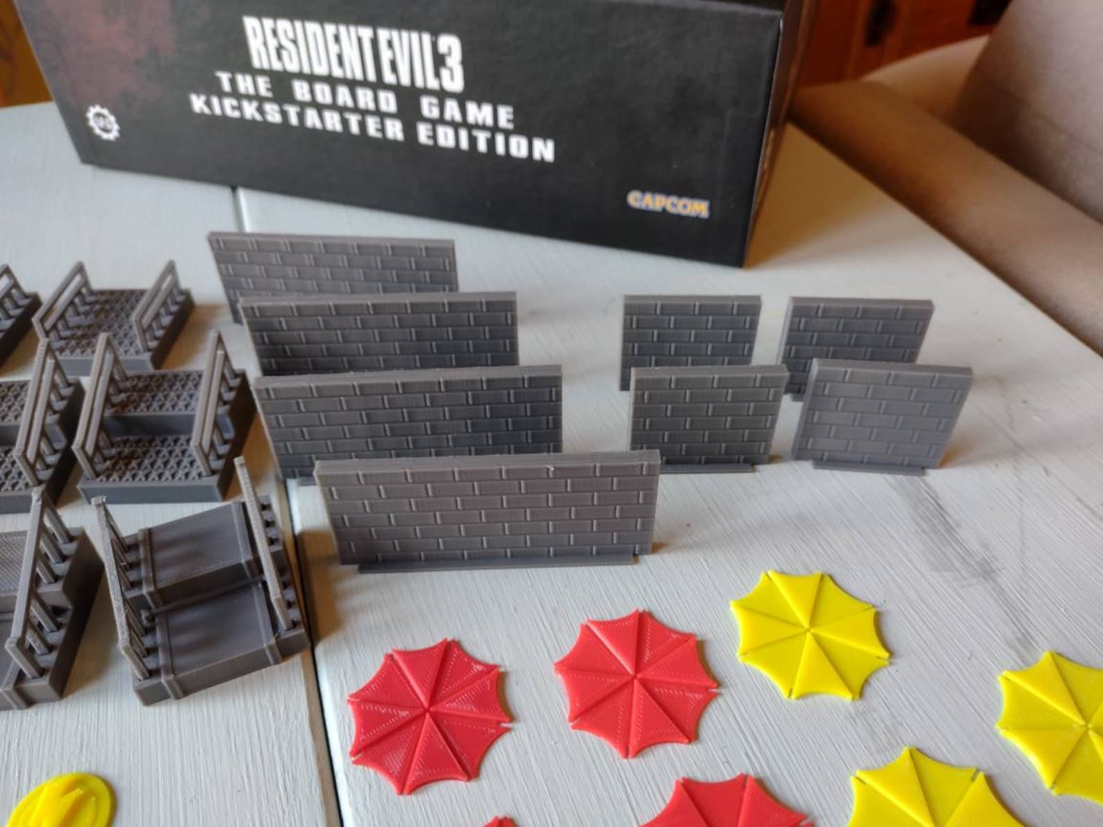 Resident Evil 3 Board Game RE3 215 Piece Ultimate Terrain | Etsy