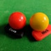 Pool/snooker Ball Marker - Personalised With Your Own Name. Snooker or ...