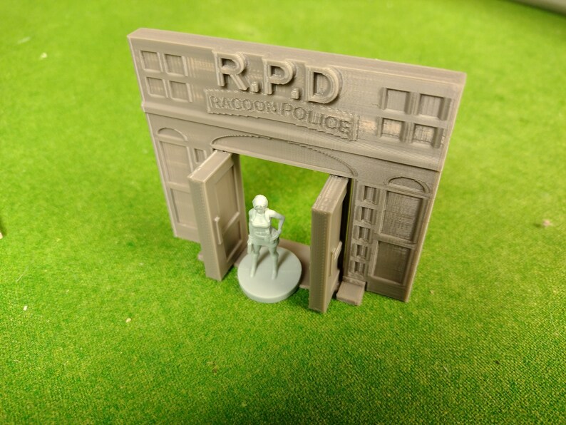 Resident Evil 2 and 3 Board Game RPD Double Door Upgrade 1 - Etsy