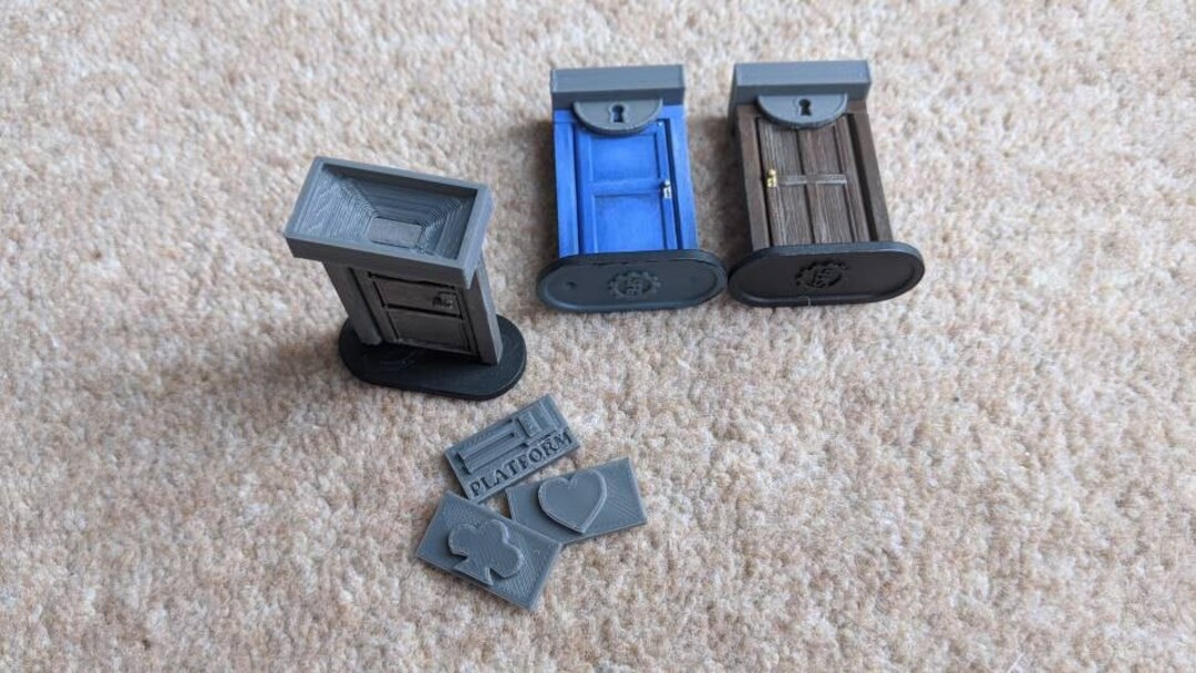 RE2 Custom Locked Door Holders for the Official SFG Doors - 5x Locks ...