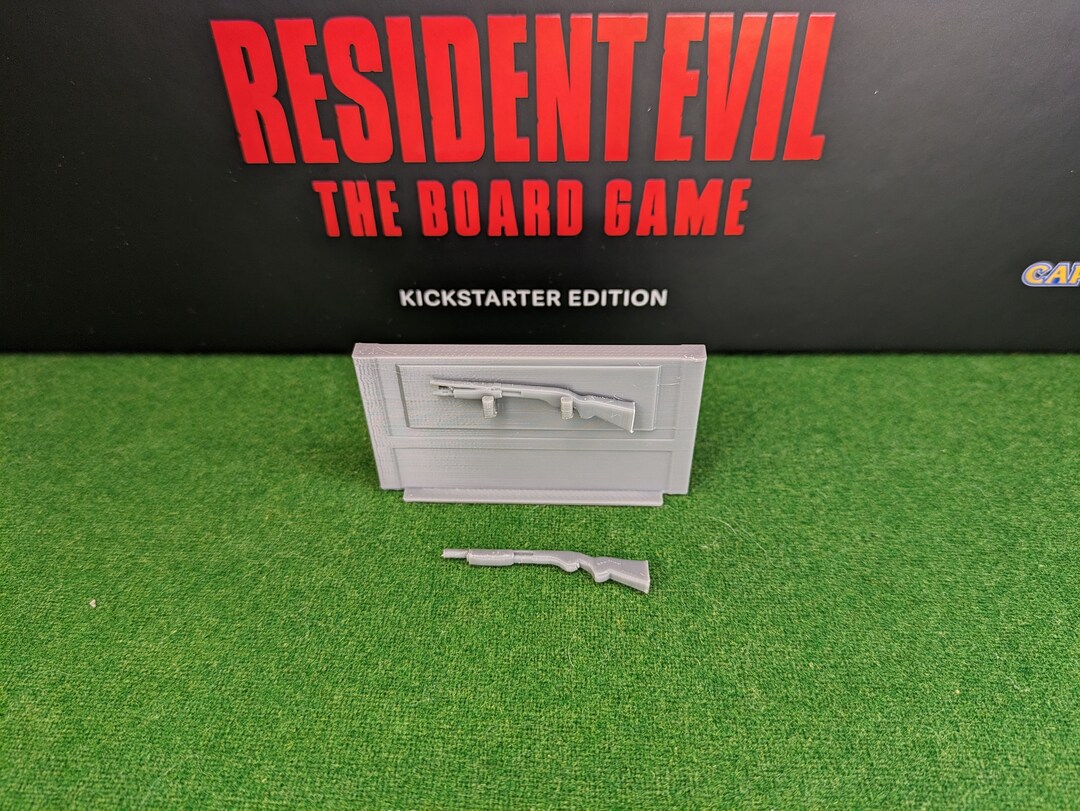 Broken Shotgun Objective - Resident Evil Board Game RE - Etsy