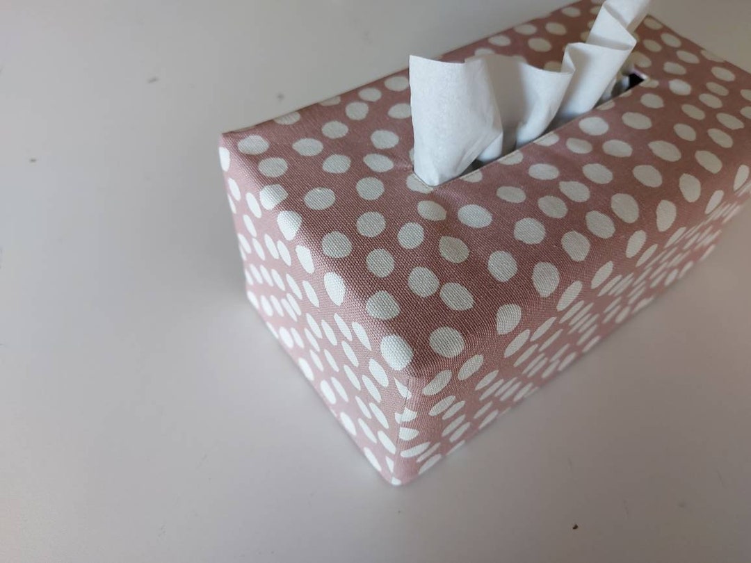 Reversible Tissue Box Cover, Linen Tissue Box Cover, Tissue Box Cover ...