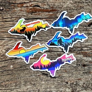 Upper Peninsula Sticker Pack - Etsy