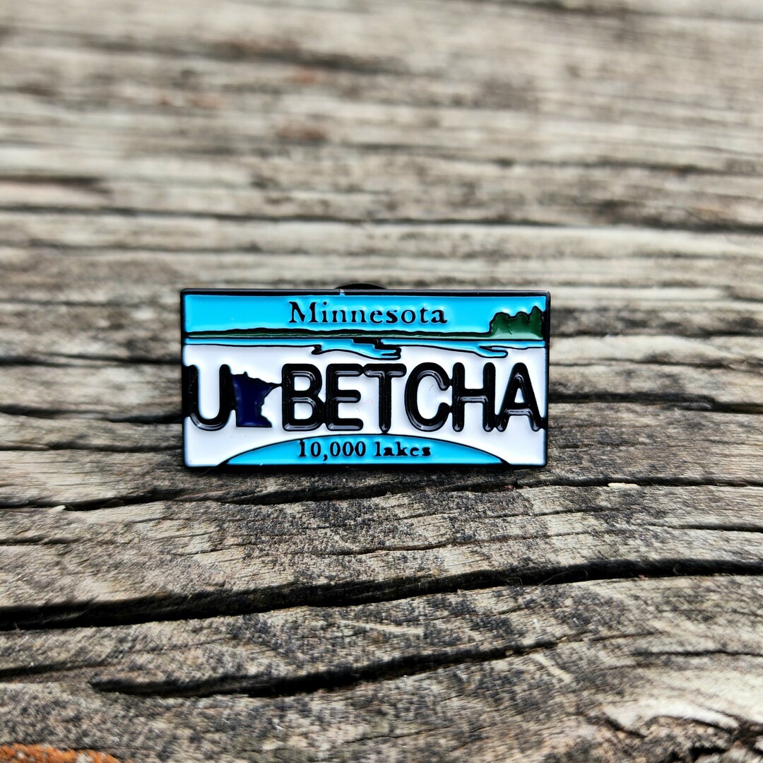 Minnesota U BETCHA Enamel Pin - Etsy