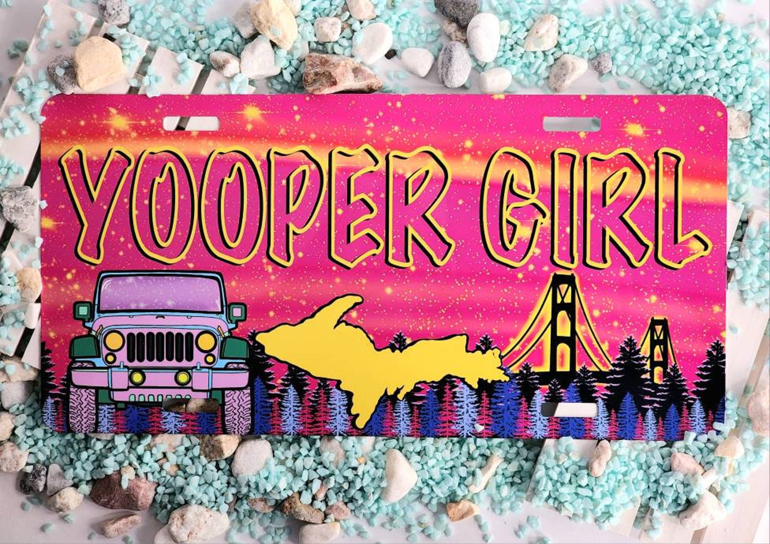 Upper Peninsula License Plates Great Lakes License Plates - Etsy