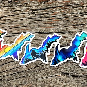 Upper Peninsula Sticker Pack - Etsy
