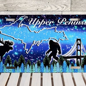 Upper Peninsula License Plates, Great Lakes License Plates - Etsy