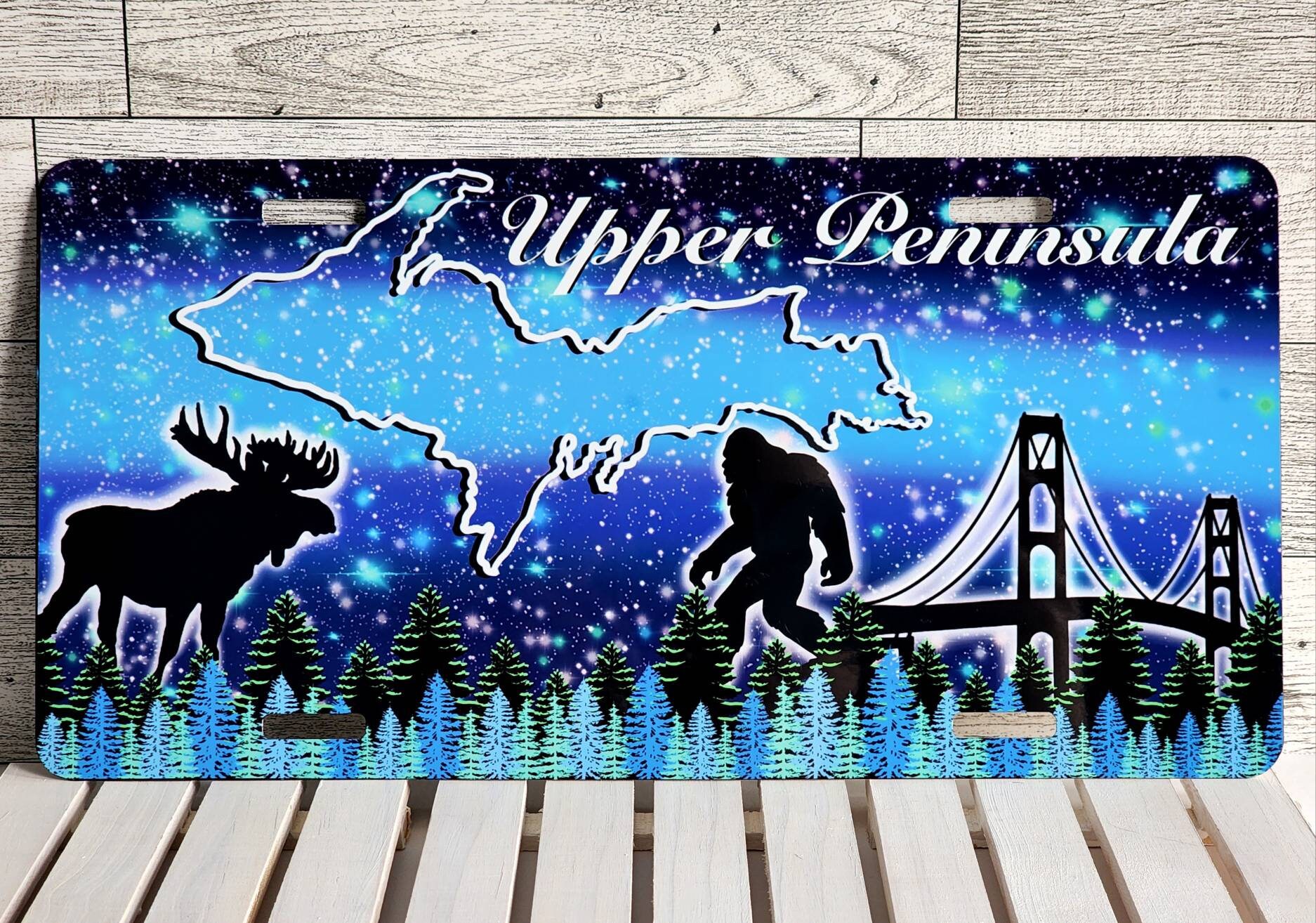 Upper Peninsula License Plates Great Lakes License Plates - Etsy