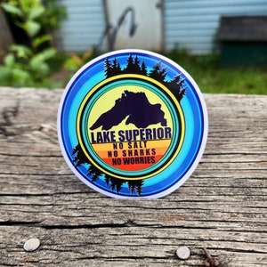 Lake Superior Sticker Pack - Etsy