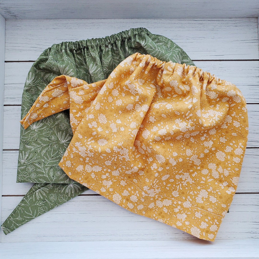 Women's Head Coverings, Headscarf, Cottagecore Hairwrap, Summer Head ...