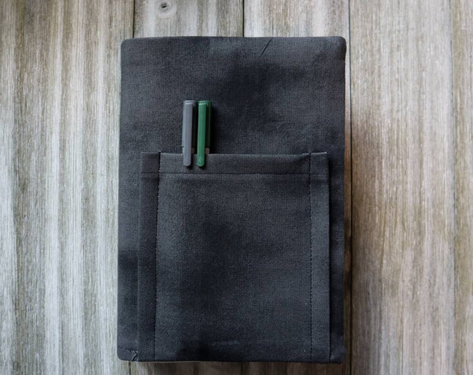 Bible and Book Fabric Cover, Protector With Pocket Custom Fitted Size ...