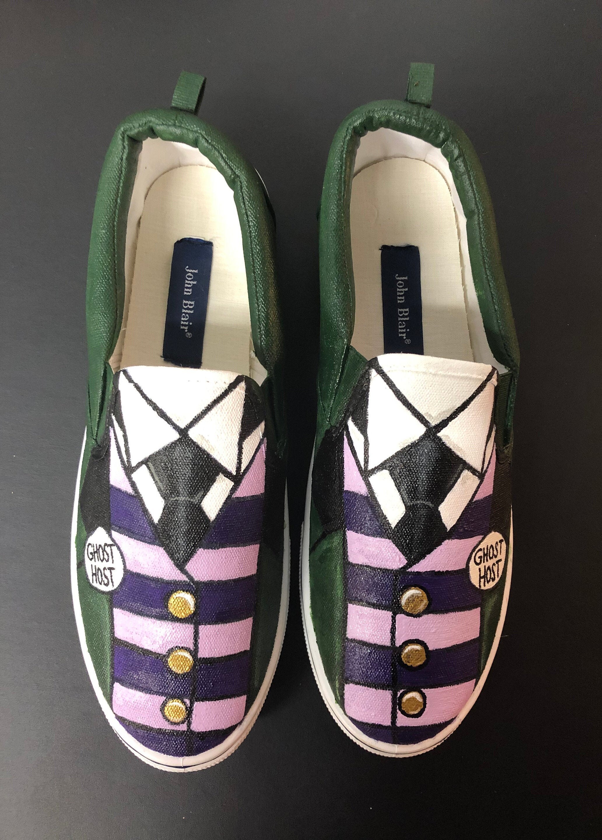 Haunted Mansion Ghost Host Shoes - Etsy