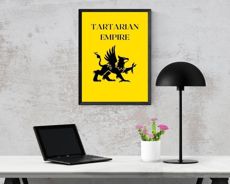 Tartarian Empire Flag (tartary) Poster Printable - Etsy