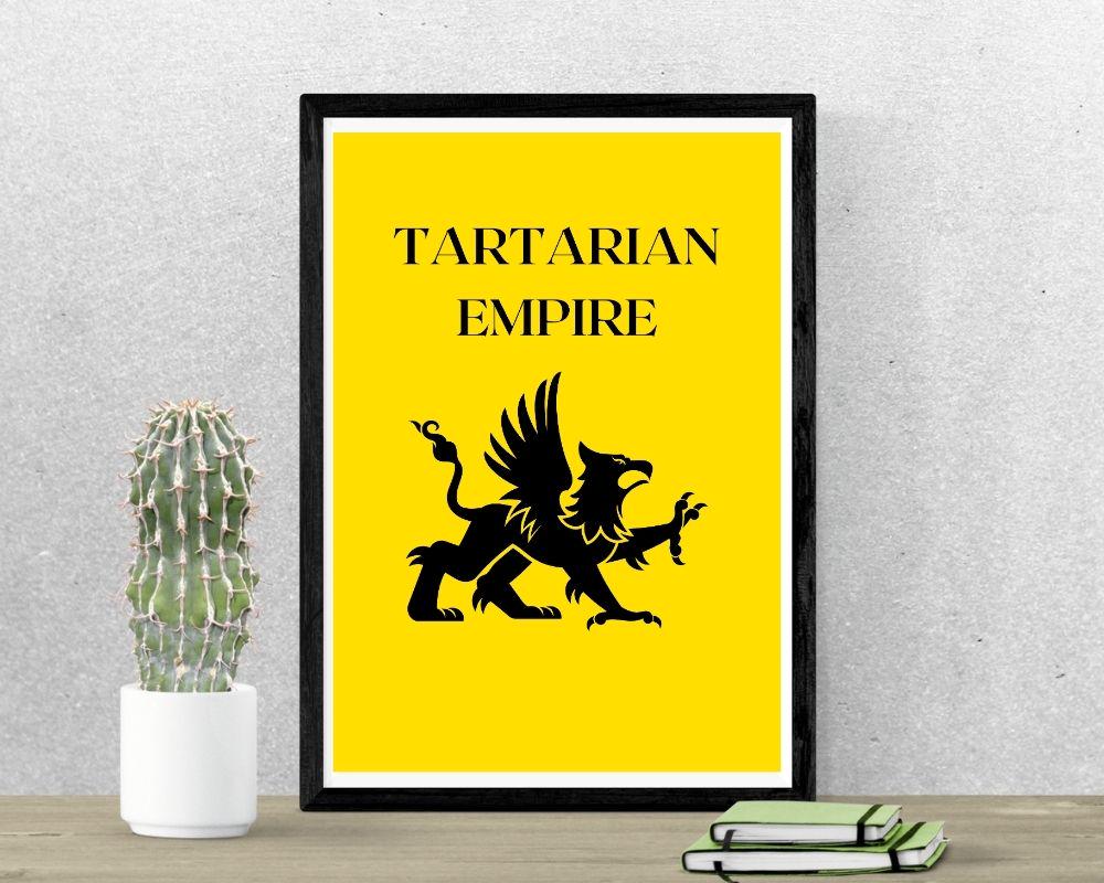 Tartarian Empire Flag (tartary) Poster Printable - Etsy