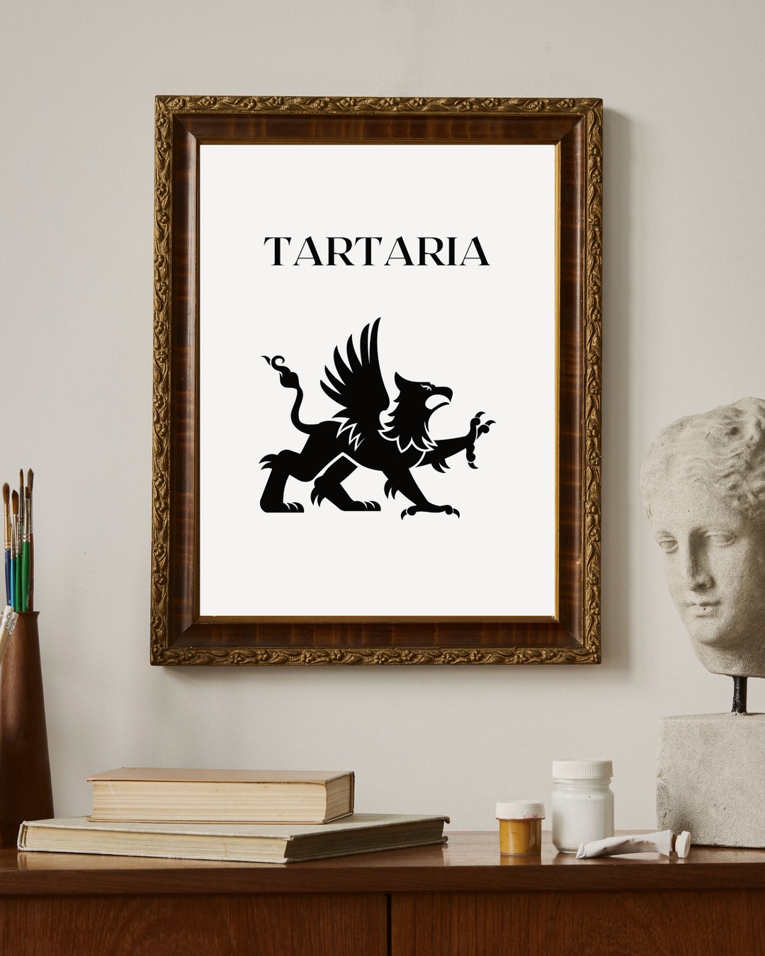 Tartary Empire Flag Tartaria Printable Digital Poster - Etsy