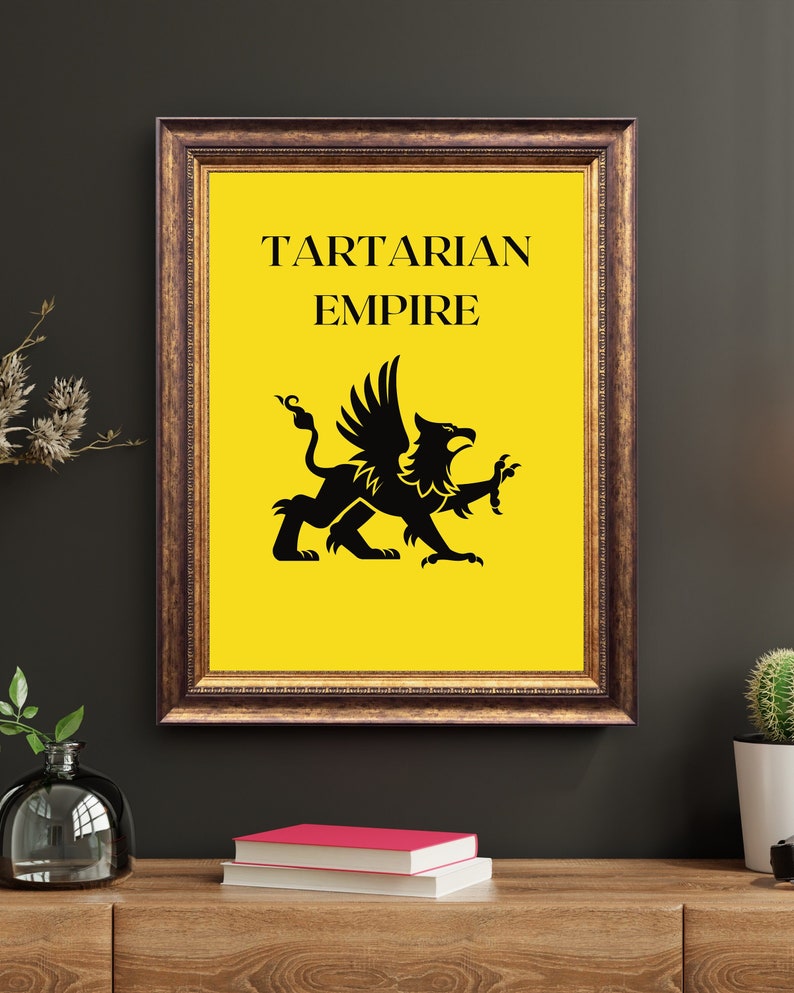 Tartary Empire Flag Tartaria Printable Digital Poster - Etsy