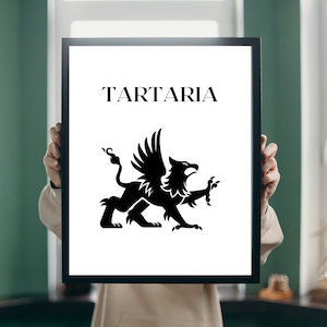 Tartary Empire Flag Tartaria Printable Digital Poster - Etsy