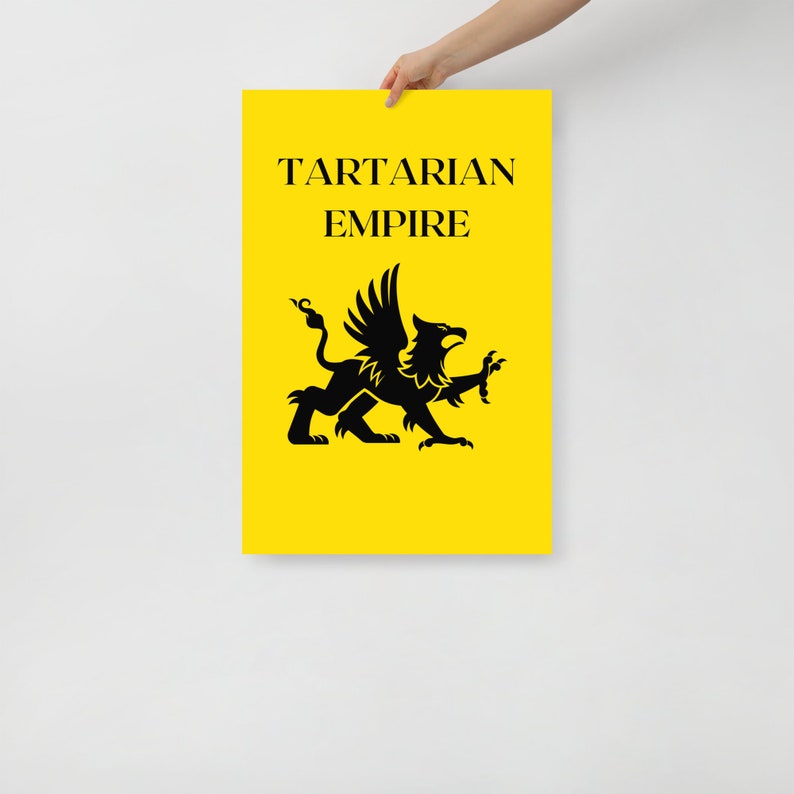 Tartary Empire Flag Tartaria Printable Digital Poster - Etsy