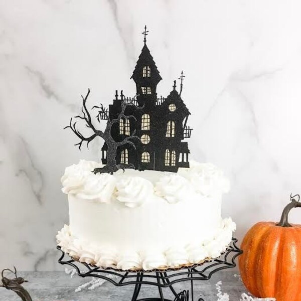 Halloween Cake Topper - Etsy