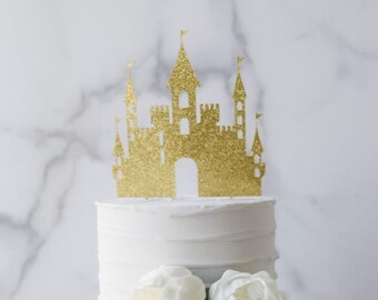 Castle Cake Topper - Etsy