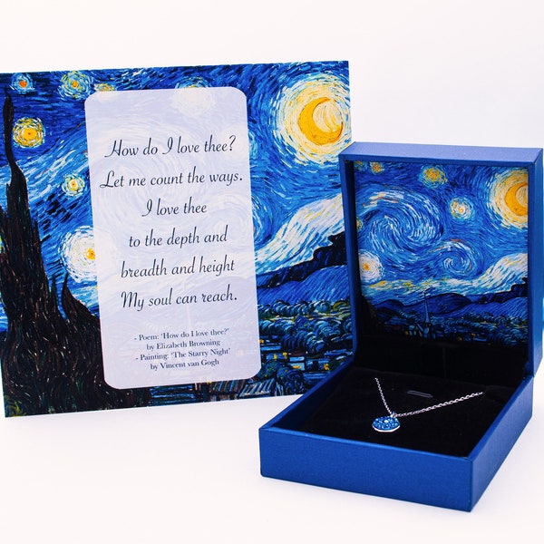 Starry Night Pendant - Etsy