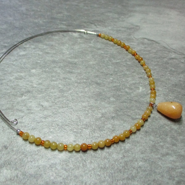 Memory Wire Necklace - Etsy