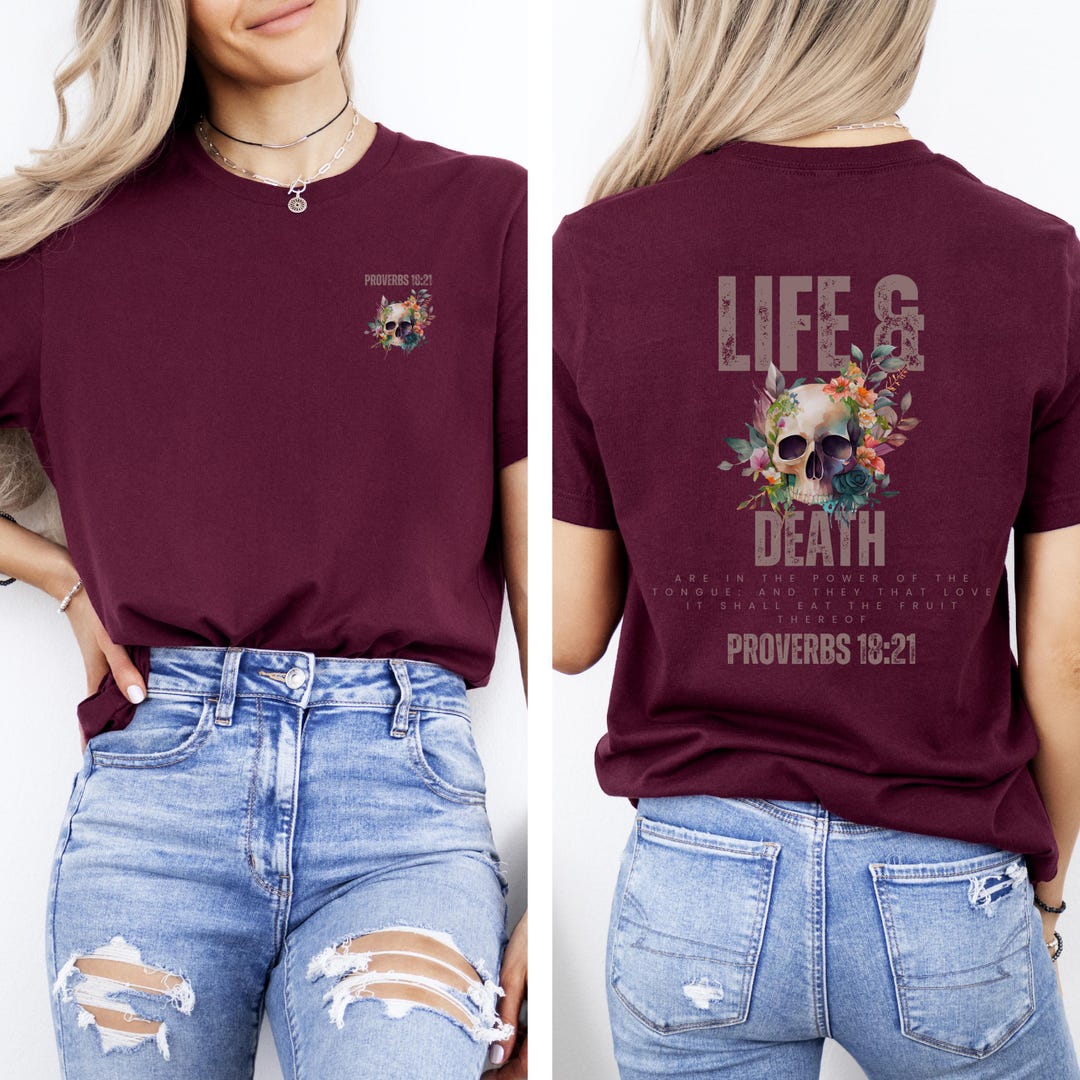 Proverbs 18, Proverbs Shirts, Proverbs, Proverbs Print, Christian Merch, Scripture Shirts, Bible ...