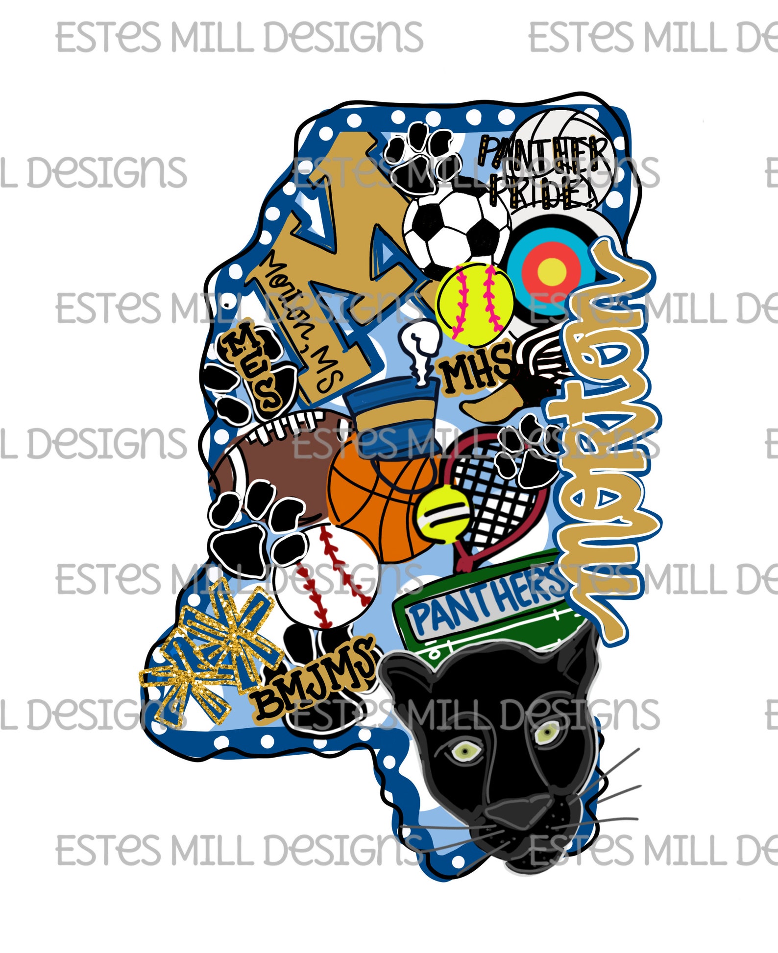 Sublimation Design Hand Drawn PNG Digital Download - Etsy