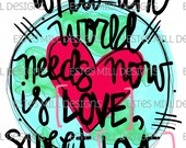 Sublimation Design Hand Drawn PNG Digital Download - Etsy