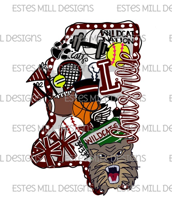 Sublimation Design Hand Drawn PNG Digital Download | Etsy