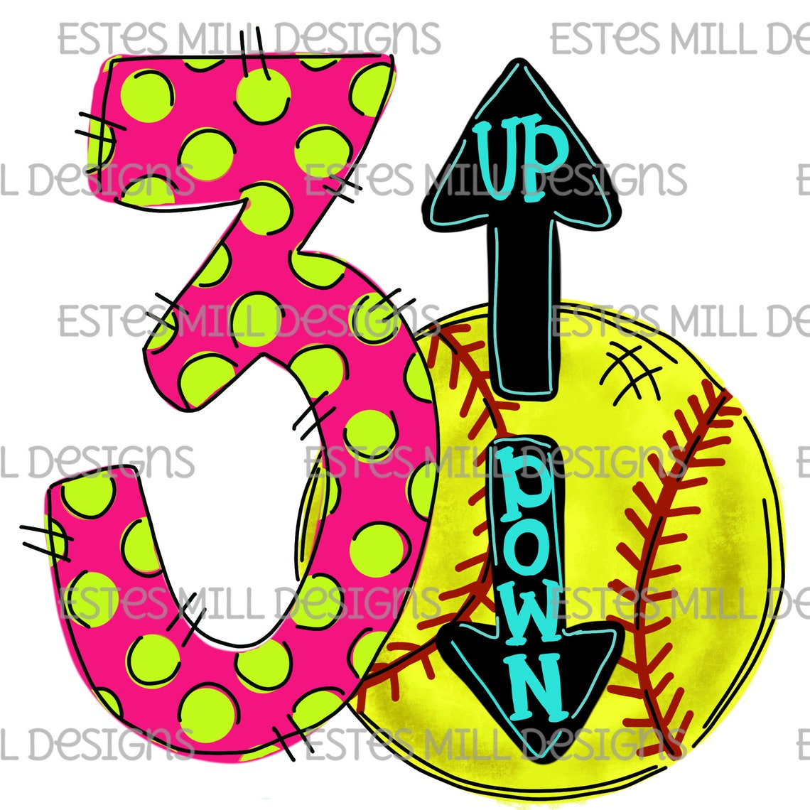 Sublimation Design Hand Drawn PNG Digital Download - Etsy