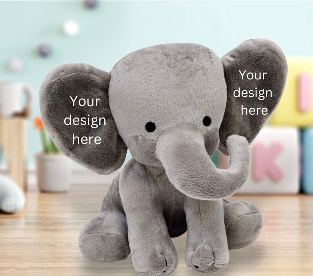 PERSONALIZED Elephantbirth Announcement Keepsake Keepsake New Baby Gift ...