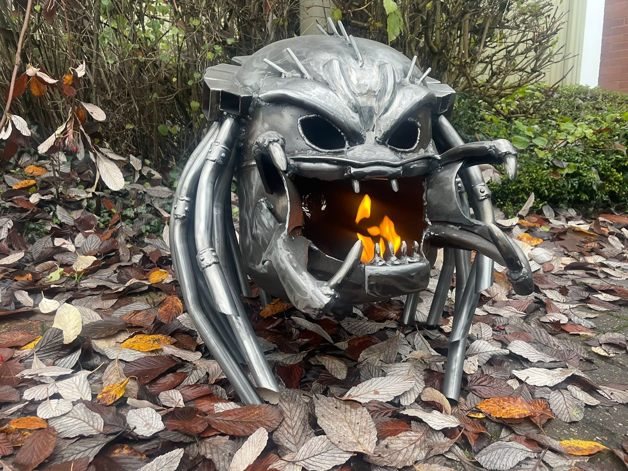 Steel Sculpture - Predator Wood Burner - Predator Metal Art - Predator ...