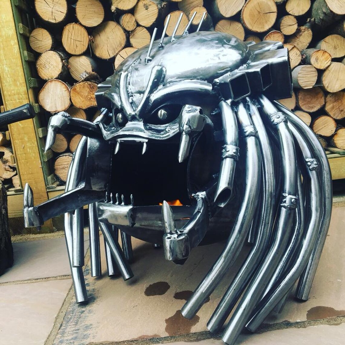 Predator Wood Burner Predator Fire Pit Outdoor Wood Burner - Etsy