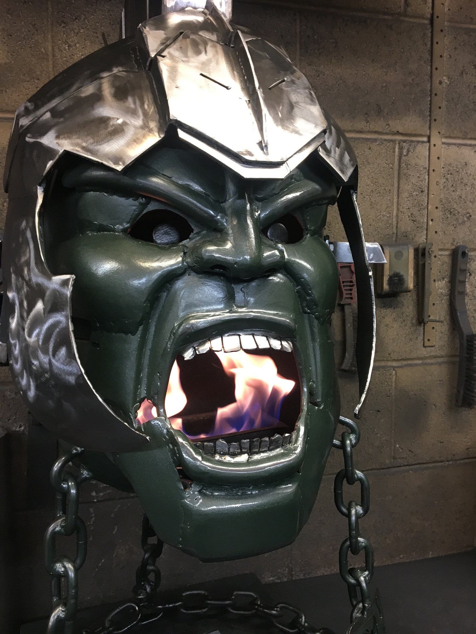 Incredible Hulk Wood Burner Incredible Hulk Fire Pit - Etsy